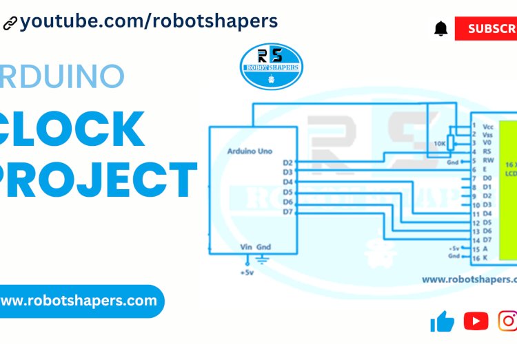 Arduino clock - Robotshapers - Best DIY, Science & Engineering ... Arduino clock - Robotshapers - Best DIY, Science & Engineering ...